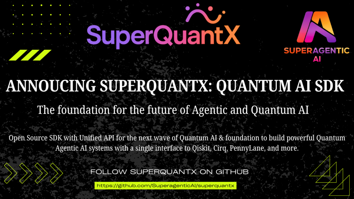 Introducing SuperQuantX: Foundational Research for Quantum and Agentic AI – Superagentic AI Blog