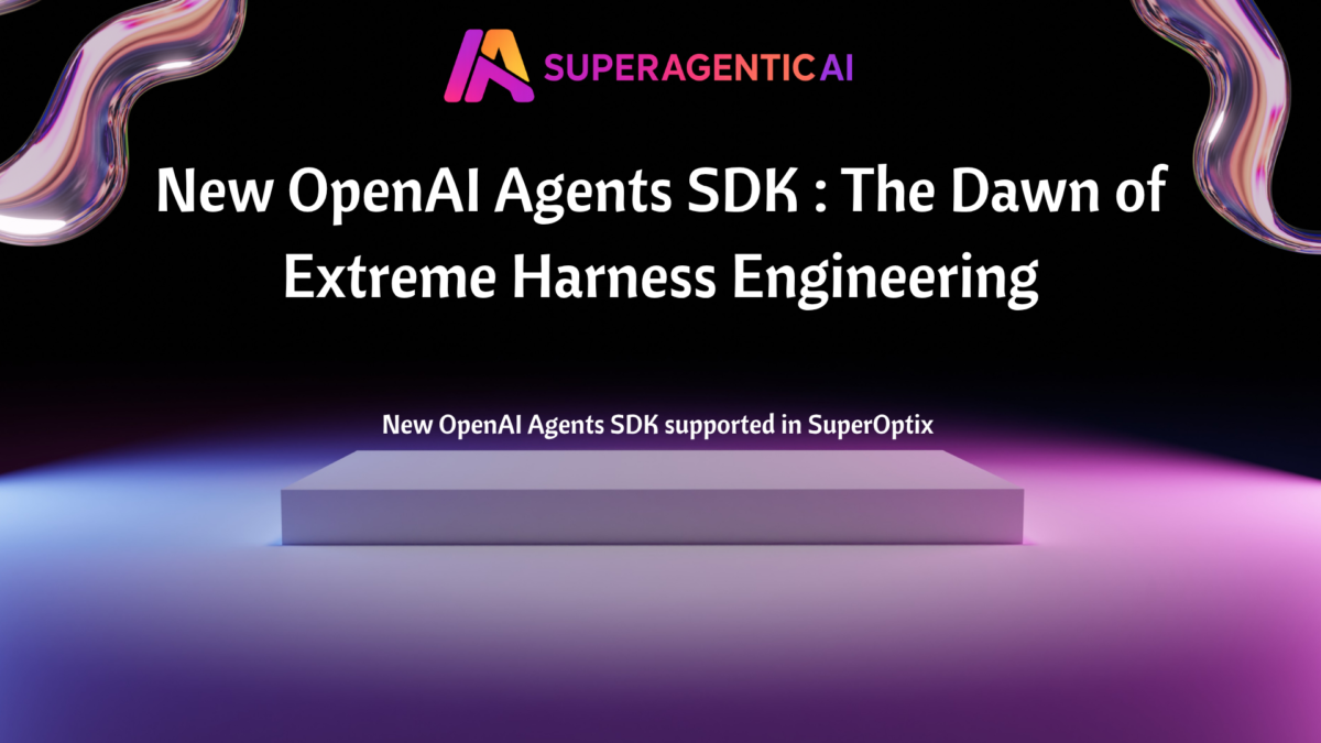 New OpenAI Agents SDK: The Dawn of Extreme Harness Engineering ...